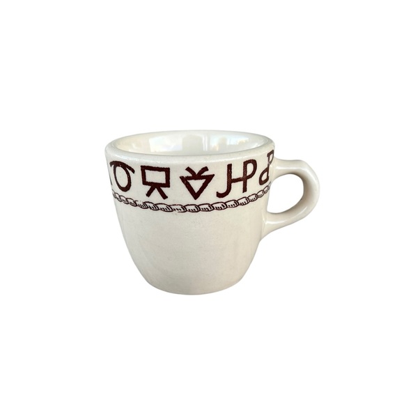 Wallace | Dining | Vtg Wallace China Rodeo Pattern Heavy Diner Mug ...